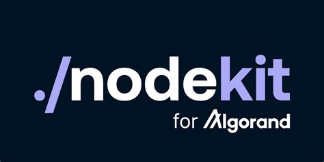 Github Algorandfoundation Nodekit Terminal Ui For Algorand Nodes