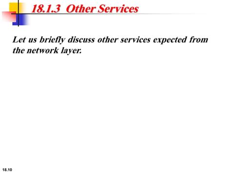 Chapter18 Introduction To Network Layer Pdf Computer Networking Computing