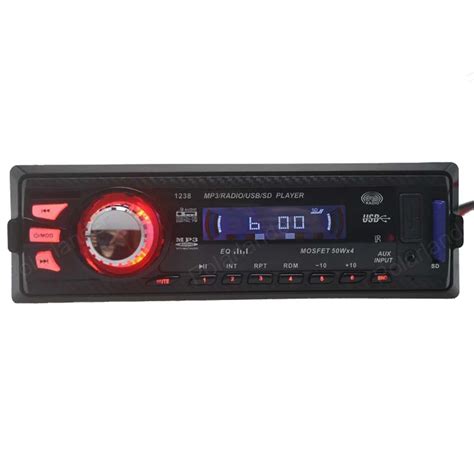 New V Car Audio Car Radio Player MP Car Stereo Mp Player SD USB Slot V Charger AUX In