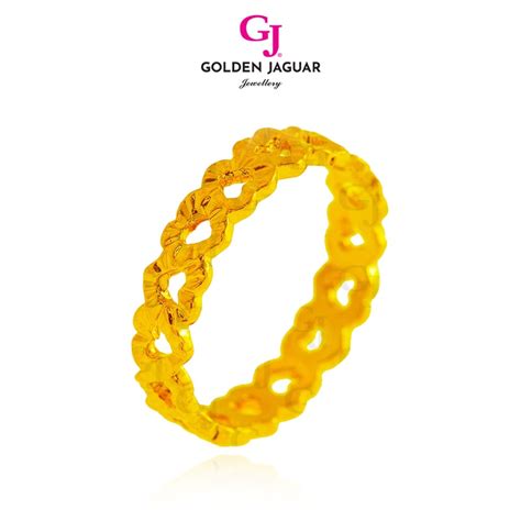 Gj Jewellery Emas Bangkok Emas Korea 24k Gold Plated Ring Cincin Full