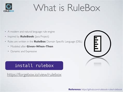 rulebox a natural language rule engine ppt