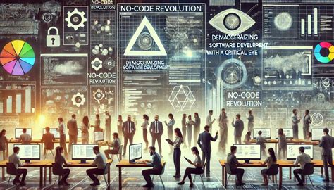 no code revolution democratizing software development with a critical eye
