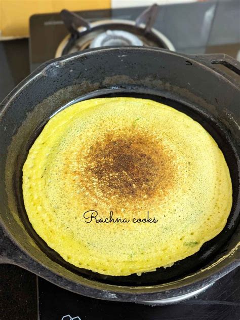 Moonglet Recipe Or Moong Dal Cheela Rachna Cooks