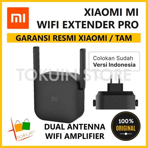 Jual Xiaomi Mi WiFi Extender Pro Repeater Amplifier Global Version Garansi Resmi Xiaomi TAM