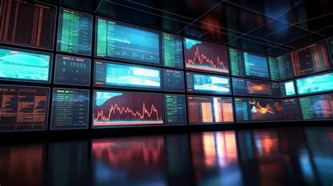 Illuminating The Realm Of Stock Market Trading A 3d Rendered