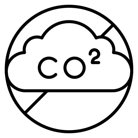 Zero Emission Vector Icon 21647973 Vector Art At Vecteezy