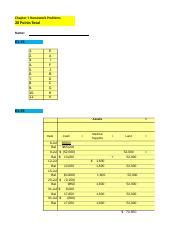 CHP Homework Problems Xlsx Chapter Homework Problems Points Course Hero