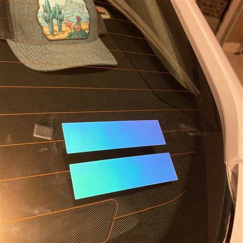 Lgbtq Pride Holographic Car Sticker