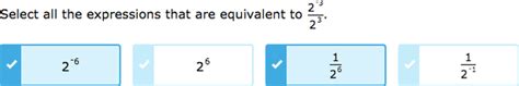 Ixl Identify Equivalent Expressions Involving Exponents Grade 8 Maths Practice