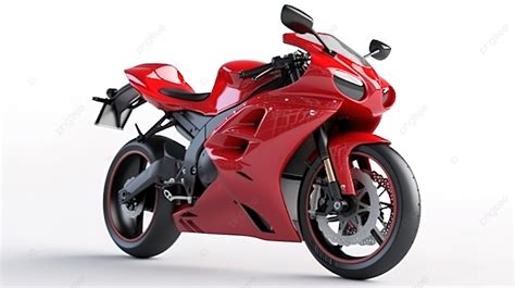 흰색 배경에 빨간색 오토바이 3차원 빨강 최고 배경 일러스트 및 사진 무료 다운로드 Pngtree