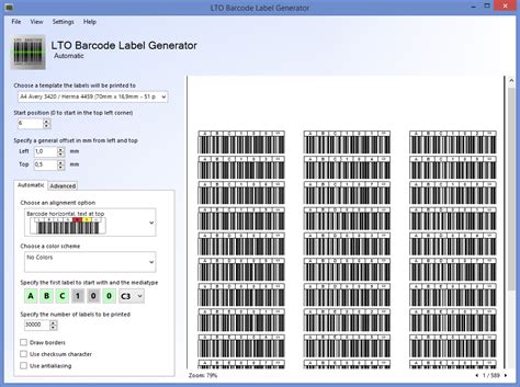 LTO Barcode Label Generator 1.3.0 released | Norman Bauer