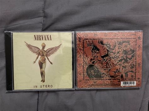 Nirvana In Utero Cd Hobbies And Toys Music And Media Cds And Dvds On Carousell