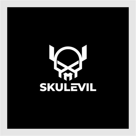 Premium Vector Unique Skull Head Character Logo