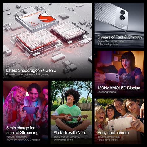 Buy Oneplus Nord G Gb Ram Gb Oasis Green Online Croma