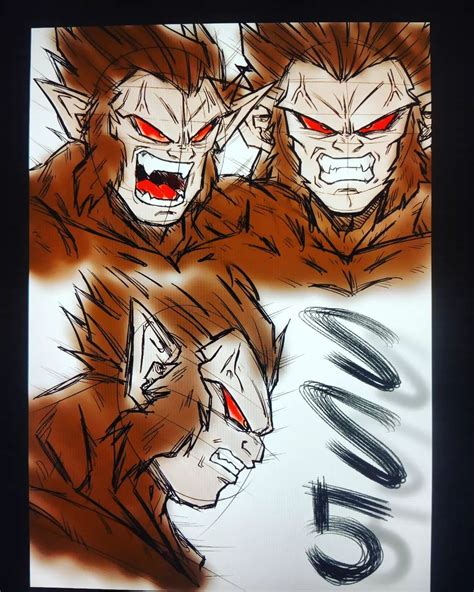Concept Art Of Supersaiyan5 📐🖋️ Tablos Dbaf Origins Facebook