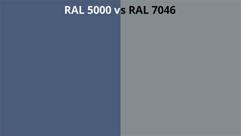 Ral 5000 Vs 7046 Ral Colour Chart Uk