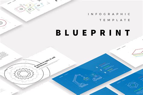 Blueprint Template Powerpoint Templates ~ Creative Market