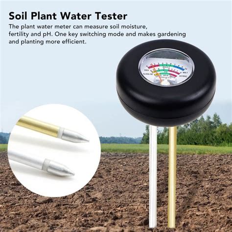 Humidimètre du sol YOSOO Compteur d eau pour plantes Mesure l humidité la fertilité et le