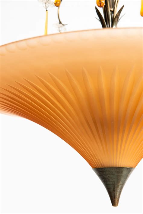 Elis Bergh Ceiling Lamp Attributed To Elis Bergh Produced By