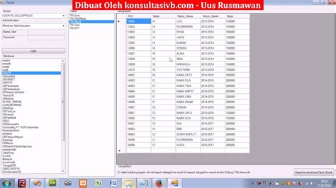 Membuat Database Dengan Excel Wood Scribd Indo