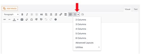 Column Layouts College Of Fine Arts Wordpress Instruction
