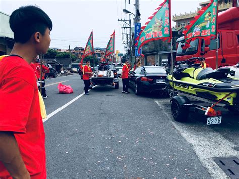 九甲埔太子宮 來幫忙 台北 五股觀音山無極聖天宮 進香 第二天第站 出哨角 轎前鼓