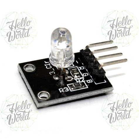 led rgb en módulo ky 016 hello world electronics