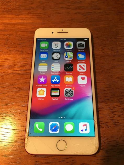 Apple Iphone 7 Plus Product Red 128gb Unlocked Cracked Works
