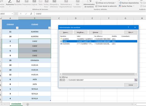 Seleccionar Un Rango De Datos En Donde Los Datos Que Coincidan Macros