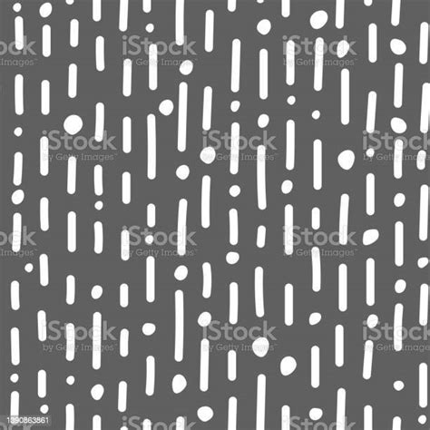 벡터 일러스트레이션 어린이 그림 발견 된 흑백 배경 줄무늬가 없는 패턴 손으로 그린 모양의 기하학적 추상 패턴 원형 및 선형 유기 모양 겨냥에 대한 스톡 벡터 아트 및 기타