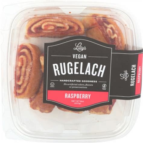 Lillys Raspberry Vegan Rugelach 8 Oz Frys Food Stores