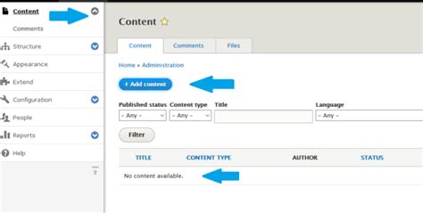 And New Drupal Page Studyopedia