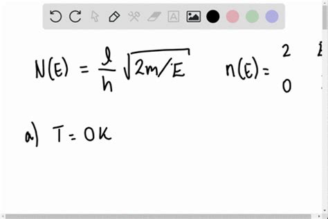 SOLVED Derive An Expression For The Fermi Energy In Terms Of