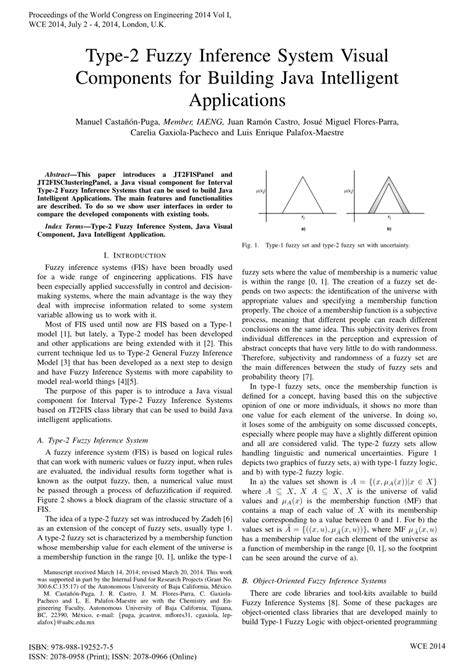 Pdf Type 2 Fuzzy Inference System Visual Components For Building Java