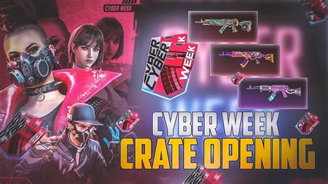 Cyber Week Crates Opening All Mythic Upgradeable Guns Are Back Pubg