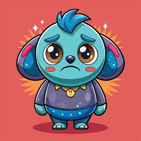 Premium Vector Sad User Icon Vector