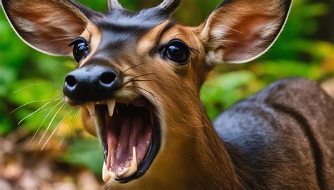 Understanding The Unique Muntjac Deer Face