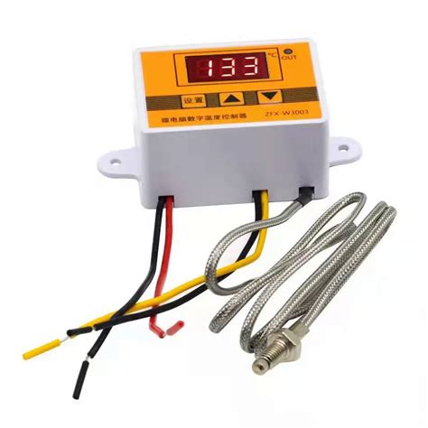 ZFX W3003 Micro Temperature Controller Thermostat Thermoregulator 12V 24V 220V Intelligent