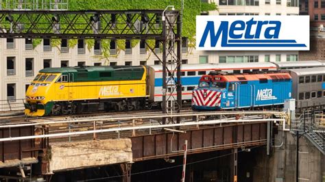 Nearly An Hour Of Metra And Amtrak Trains In Downtown Chicago YouTube