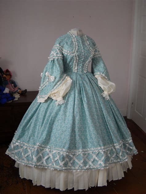 Custom Authentic Civil War Era Victorian 1860s 19th Century Day