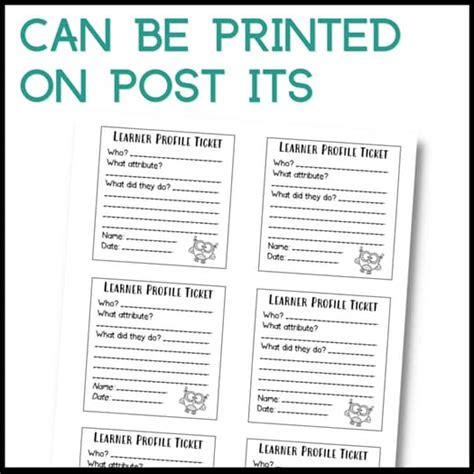 Ib Learner Profile Awards Tickets International Baccalaureate Pyp