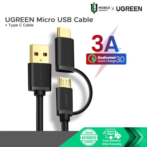Ugreen Micro Usb Cable Type C Cable Lazada