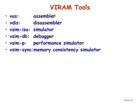 Ppt V Iram Compiler Benchmarks And Applications Powerpoint