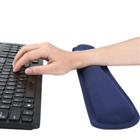 Memory Foam Keyboard Silica Gel Mouse Pad And Wrist Rest Pad With Wrist