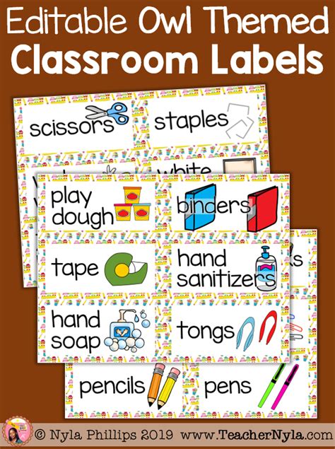 Owl Themed Classroom Decor Nylas Crafty Teaching