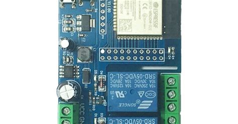 Dc5 60v Power Supply Dual Wifi Bluetooth Relay Module Esp32 Wroom