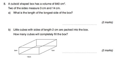 13 Plus 13 Maths Topic Slicing Past Paper Questions Pi Academy