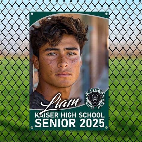 Kaiser Hs Senior Banner Dan The T Shirt Man