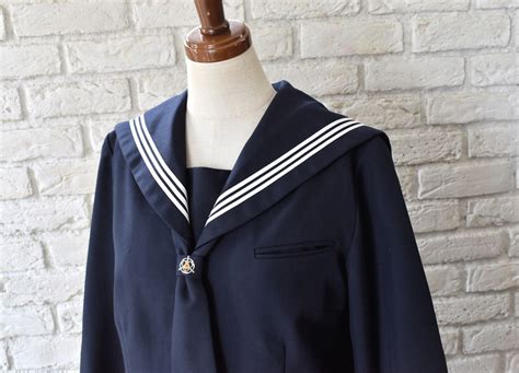 制服市場 千葉県 鎌ケ谷市立第五中学校 女子制服 冬セーラー服 3点