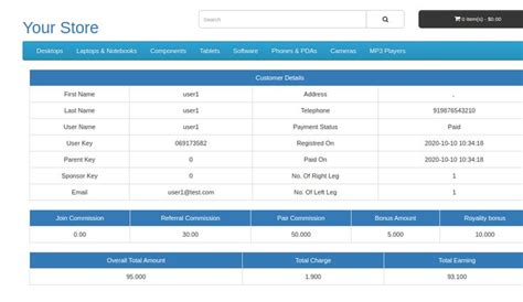 Binary Multi Level Marketing Plan Binary Tree Mlm Referral Sponsor